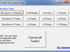 Win11/Win10 Simple Shutdown Timer download | SourceForge.net